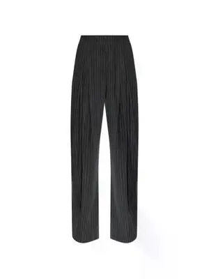 IRO PARIS Kalei Pinstripe Pleated Trousers - Grey