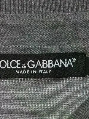 Dolce & Gabbana Crown Embroidered Polo Shirt