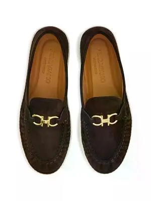 FERRAGAMO Gancini Ornament Loafers
