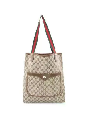 Gucci Gg-pattern Tote Bag - Neutrals