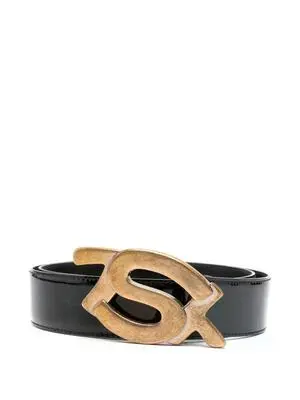 Saint Laurent Logo Buckle Belt