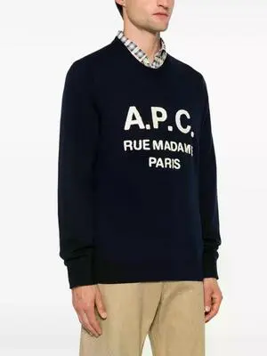 A.p.c. Wool Crew Neck Jumper