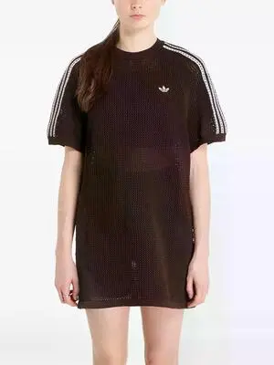 Adidas Crochet Knit 3-stripes Dress