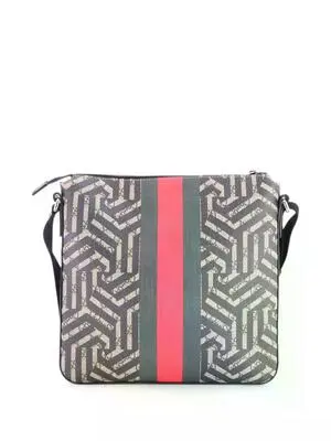 Gucci Caleido Gg Coated Canvas Medium Messenger Bag - Black