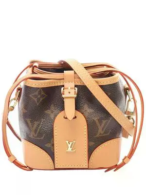 LOUIS VUITTON Monogram Noé Bucket Bag - Brown