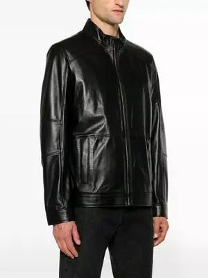 SERGIO MORETTI FIRENZE Leather Jacket