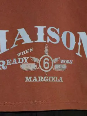 MAISON MARGIELA Logo Print Sweatshirt