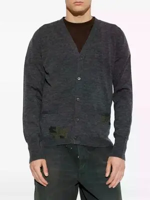 MAISON MARGIELA Distressed V-neck Cardigan