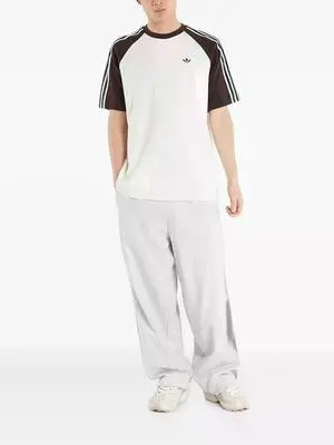 Adidas Britcore Raglan-sleeve Logo-embroidered T-shirt