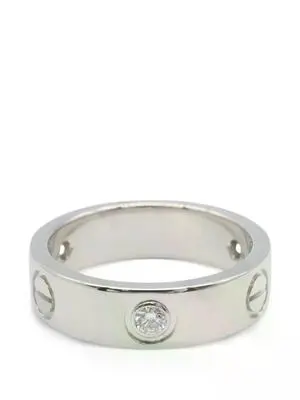 Cartier 18k White Gold Diamond Ring