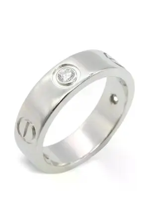 Cartier 18k White Gold Diamond Ring