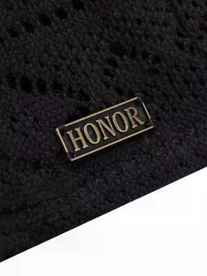 HONOR THE GIFT Pointelle Crochet Shorts