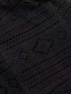 HONOR THE GIFT Pointelle Crochet Shorts