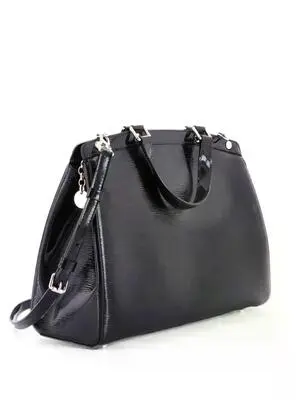 LOUIS VUITTON Brea Gm Satchel In Electric Epi Leather - Black
