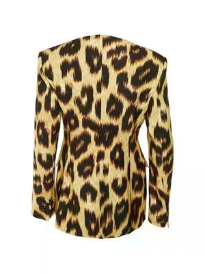 Attico Leopard-print Blazer