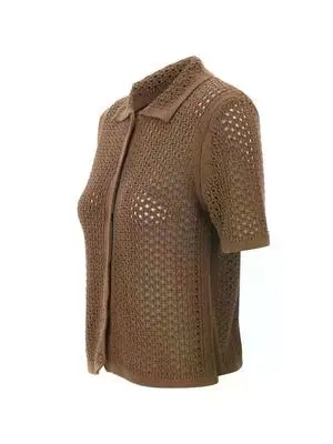 MC2 SAINT BARTH Crochet Knit Shirt