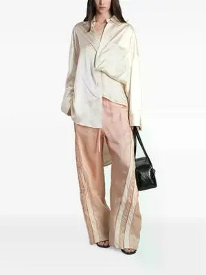 B1ARCHIVE Open-back Satin Shirt