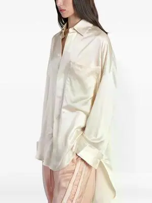 B1ARCHIVE Open-back Satin Shirt