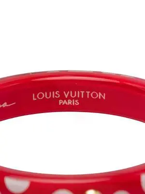 LOUIS VUITTON Yayoi Kusama Infinity Dots Resin Bangle Pm