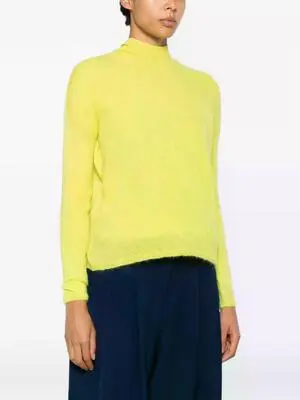 PSOPHIA High-neck Long-sleeve Sweater