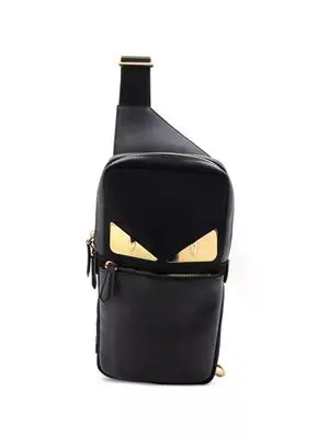Fendi Monster Sling Bag - Black