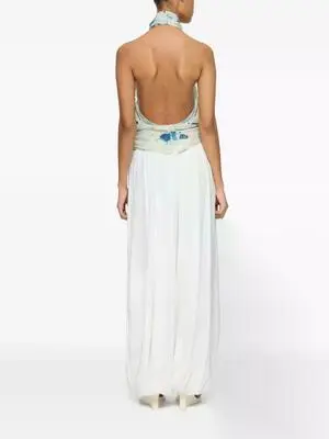 Paris Georgia High-neck Sleeveless Top