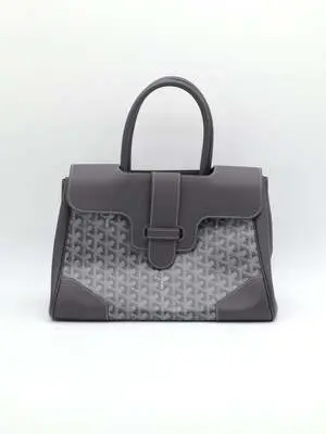 Goyard Saïgon Tote Bag With Palladium Hardware - Grey