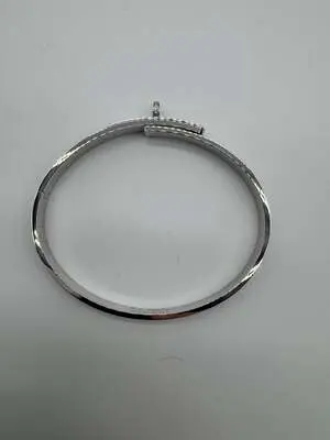 Hermès Diamond Kelly Bracelet In White Gold