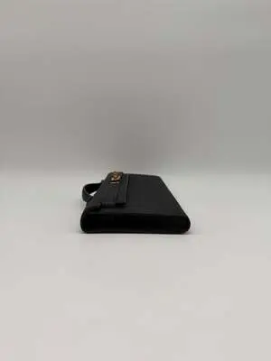 Hermès Kelly Epsom Leather Clutch With Gold Hardware - Black