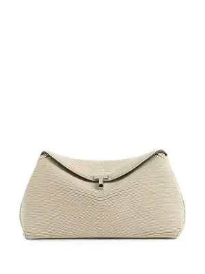 TOTEME Mini T-lock Rope Clutch Bag - Neutrals