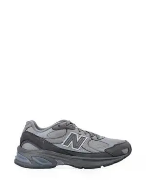Comme Des Garçons X New Balance Panelled Low-top Sneakers - Grey