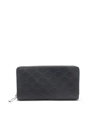 Gucci 2010s Gg Emblem Wallet - Black