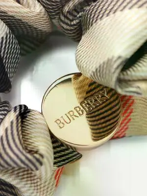 Burberry Check Scrunchie