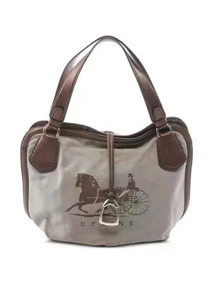 Celine Carriage Print Tote Bag