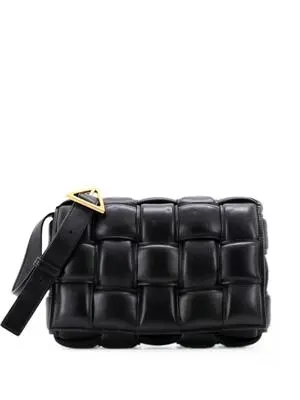 Bottega Veneta Cassette Padded Maxi Crossbody Bag - Black
