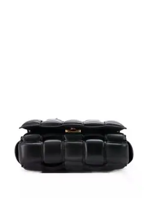 Bottega Veneta Cassette Padded Maxi Crossbody Bag - Black