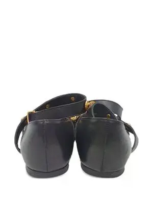 Versace Medusa Head Ballet Flats