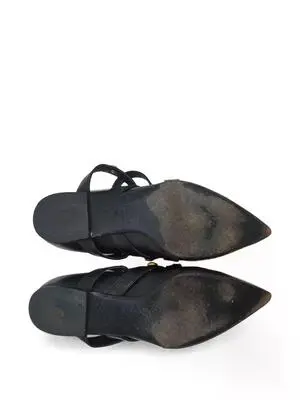 Versace Medusa Head Ballet Flats
