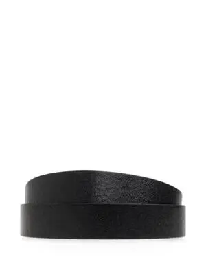 Victoria Beckham Portofino Leather Belt - Black