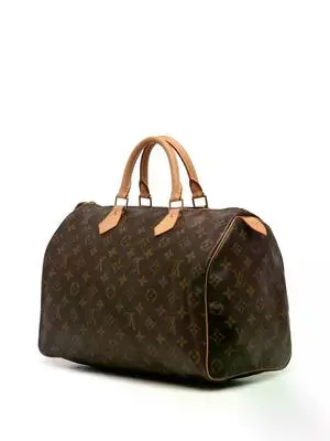 LOUIS VUITTON Monogram Speedy 35 Boston Bag
