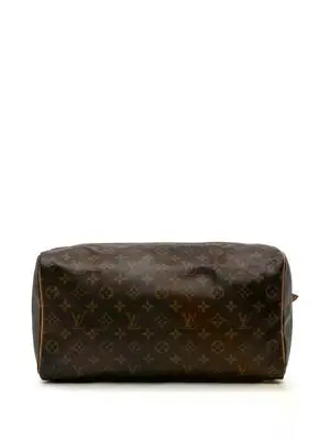 LOUIS VUITTON Monogram Speedy 35 Boston Bag