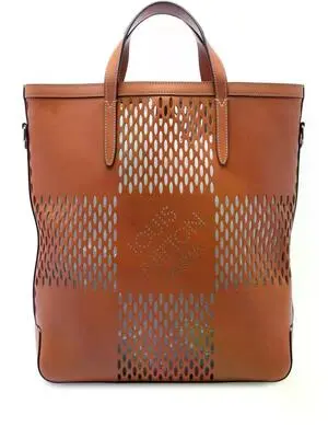 LOUIS VUITTON Nomade Damier Cabas North South Tote - Brown