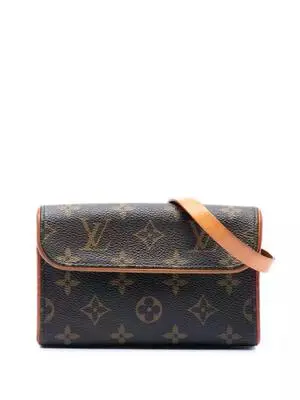 LOUIS VUITTON Monogram Florentine Belt Bag - Brown