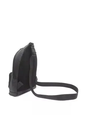 LOUIS VUITTON Monogram Shadow Racer Sling Bag - Black