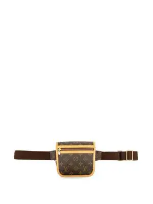 LOUIS VUITTON Monogram Bosphore Belt Bag - Brown