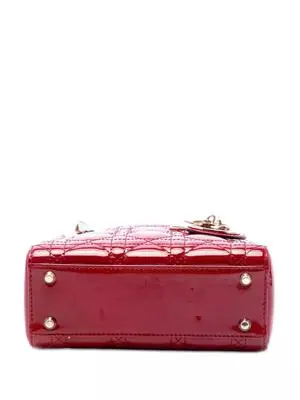 Dior Mini Lady Satchel - Red