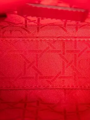 Dior Mini Lady Satchel - Red