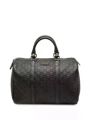 Gucci Medium Joy Boston Bag - Black