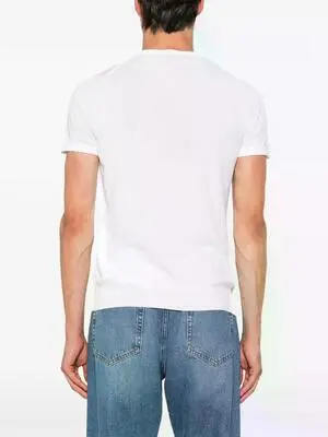 JEORDIE'S Crew-neck Short-sleeve Cotton T-shirt