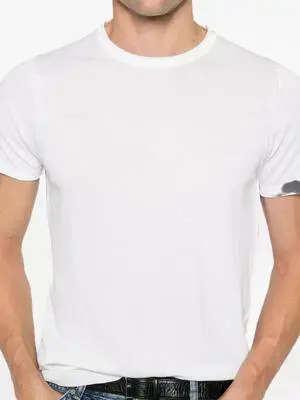 JEORDIE'S Crew-neck Short-sleeve Cotton T-shirt